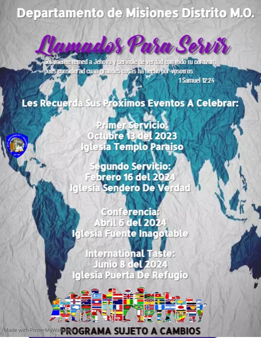 Missions Flier | PosterMyWall