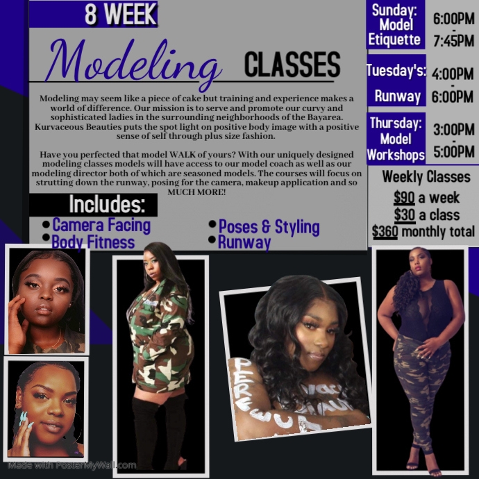 Copy of Model Agency Flyer | PosterMyWall