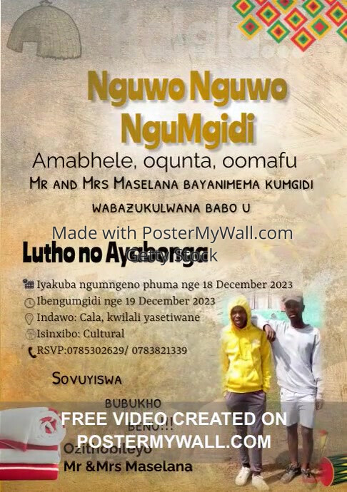 Umgidi Poster | PosterMyWall