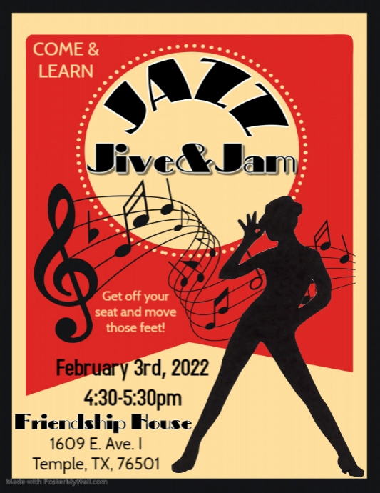 Jazz Jive&Jam | PosterMyWall