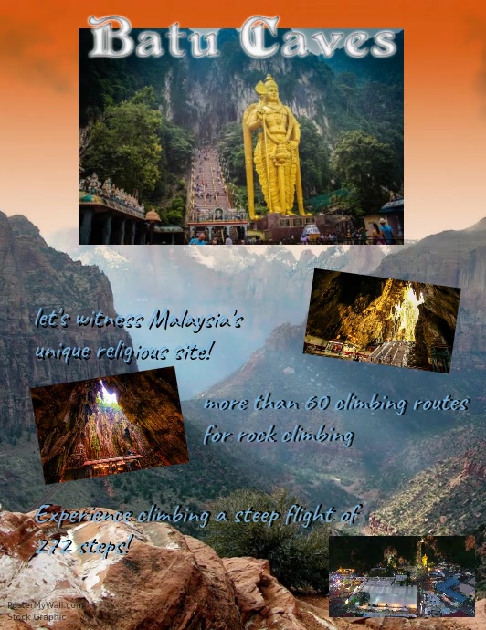 Copy of Batu Caves | PosterMyWall