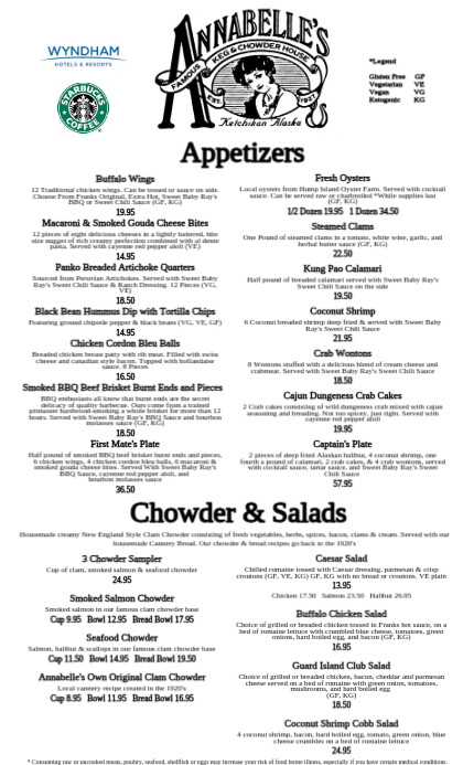 RB Annabelle's Summer Menu 1 (2) | PosterMyWall