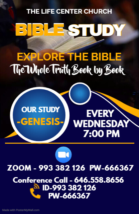 bible study | PosterMyWall