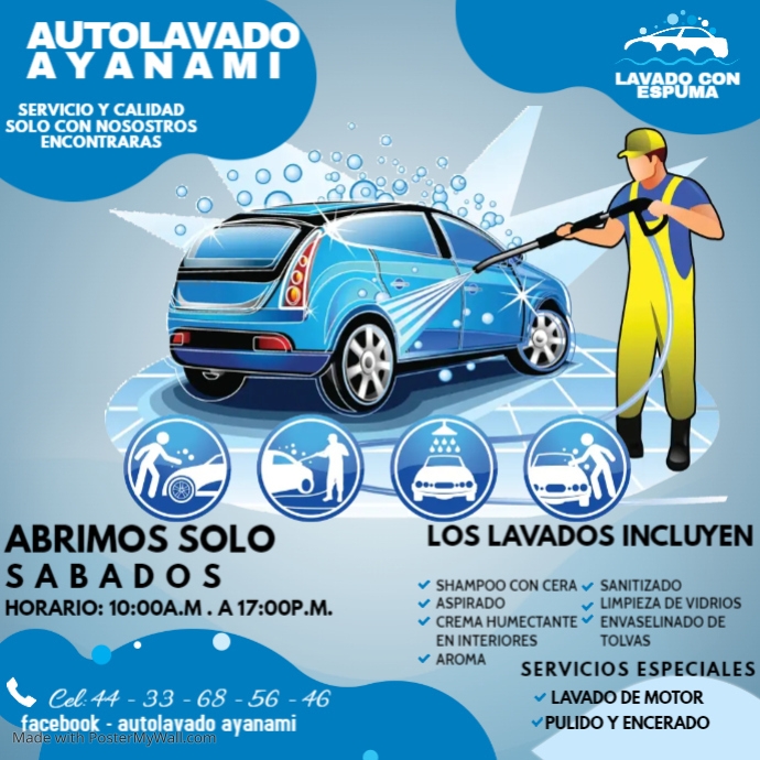 AUTOLAVADO | PosterMyWall