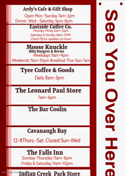 what's on this week pub calendar template des | PosterMyWall