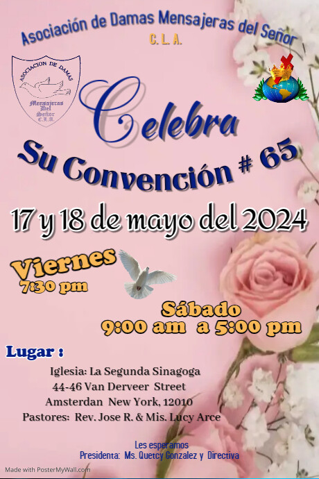 Convención de Damas 2018 (1) | PosterMyWall