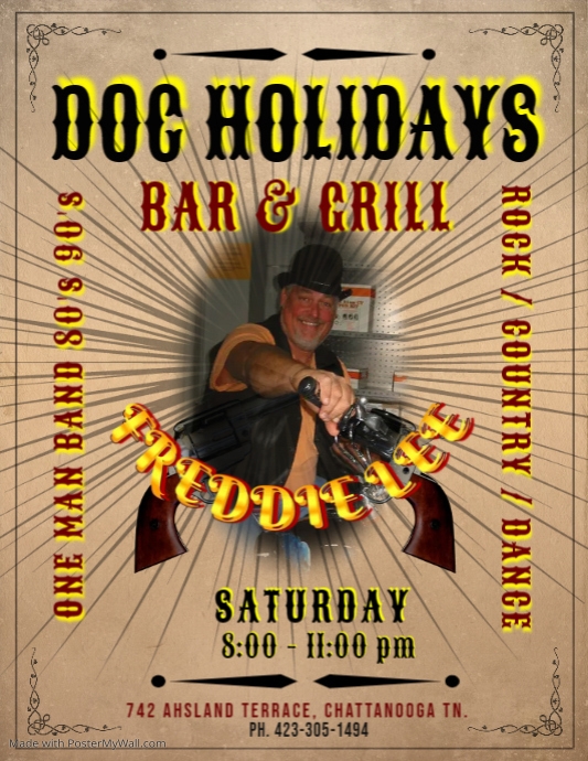 Copy of Doc Holidays | PosterMyWall