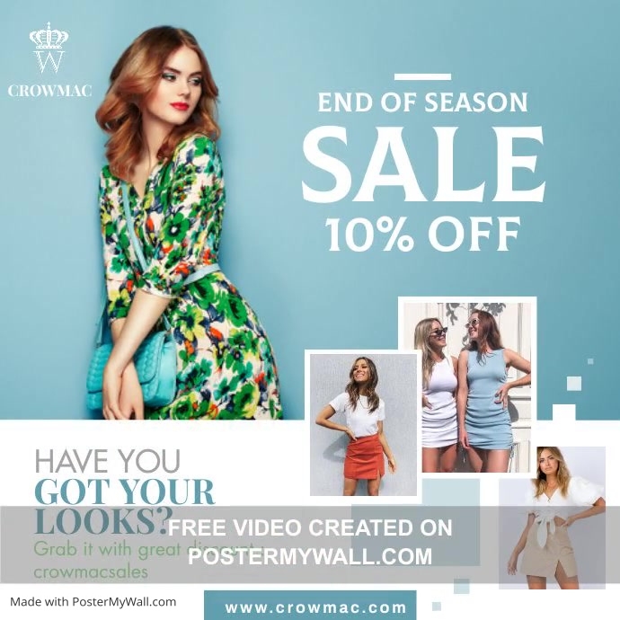 Sale, Big Sale, Year End Sale | PosterMyWall