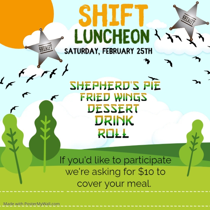 Luncheon Day Post Template | PosterMyWall