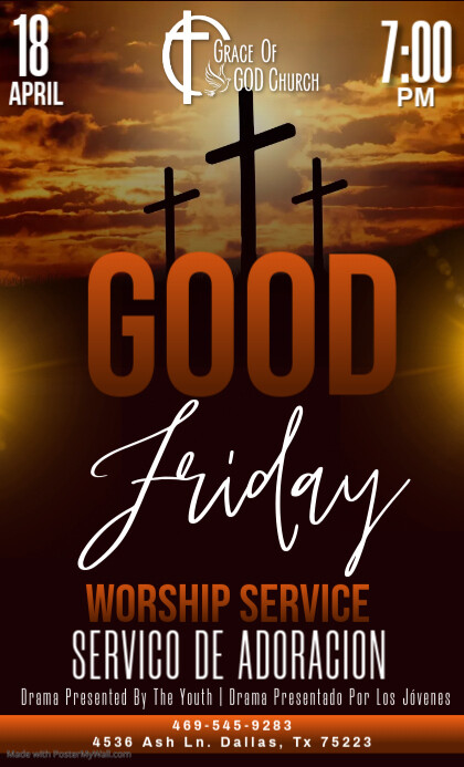 GOOD FRIDAY' | PosterMyWall