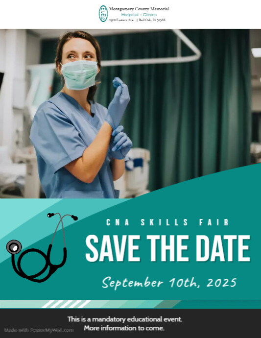Save the date business meeting flyer template | PosterMyWall