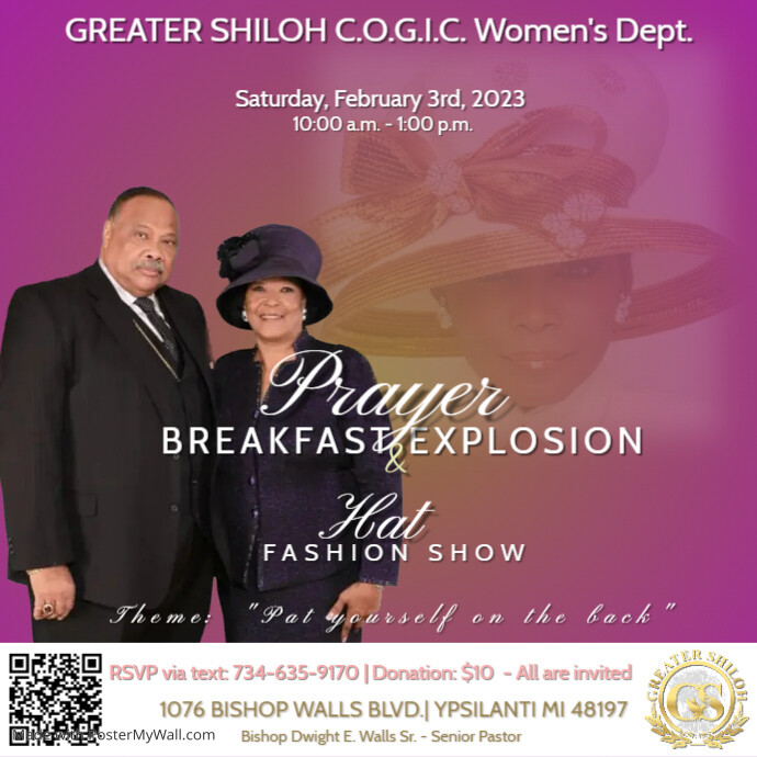 PRAYER BREAKFAST | PosterMyWall