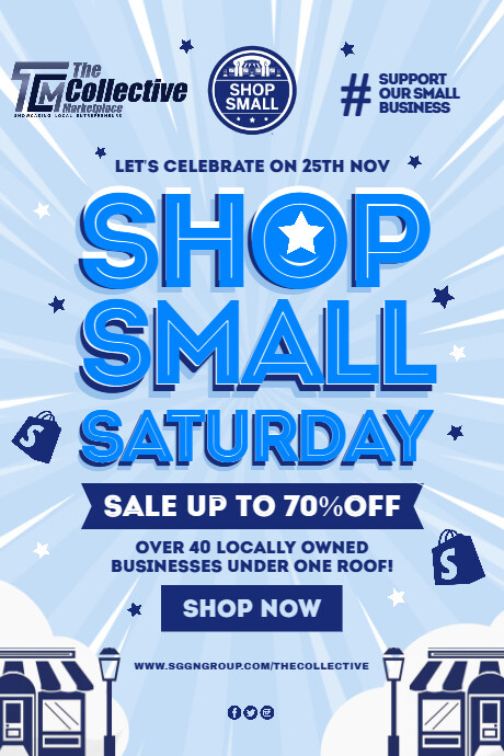 Shop Small Saturday | PosterMyWall