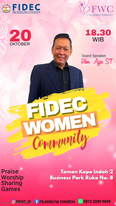 Flyer Story FWC 20 Oktober | PosterMyWall