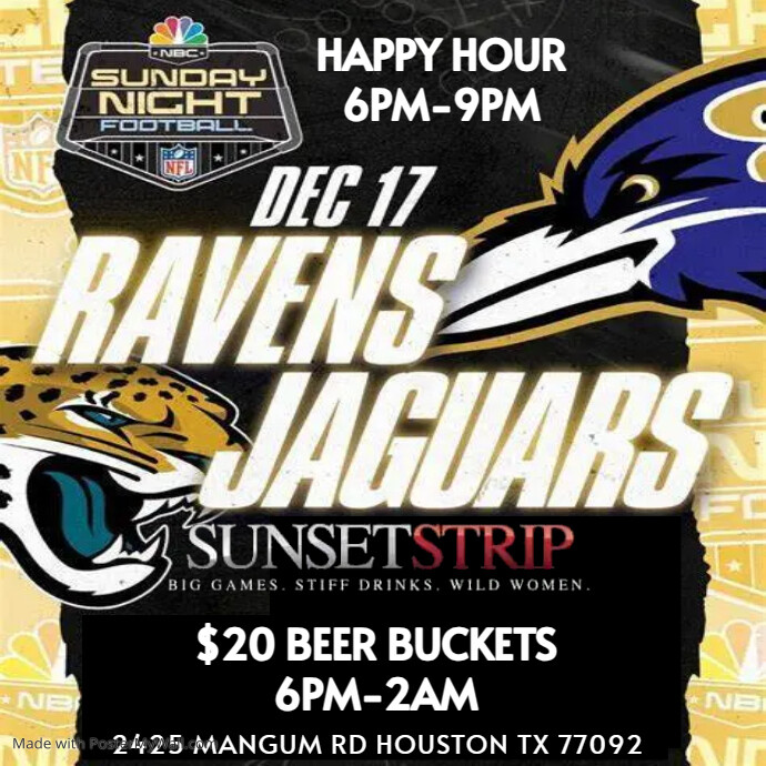 NFL Flyer | PosterMyWall