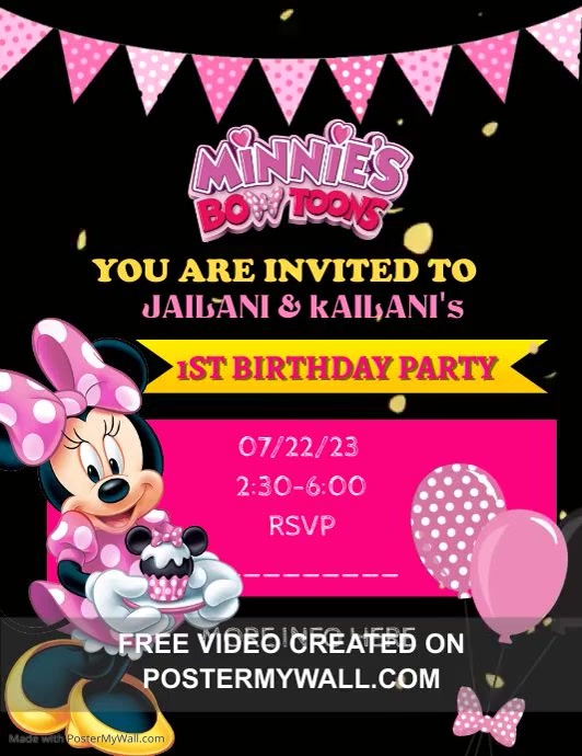 Minnie Mouse | PosterMyWall