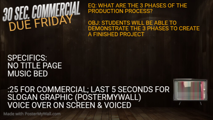 TV Show Event Flyer Template (1) | PosterMyWall