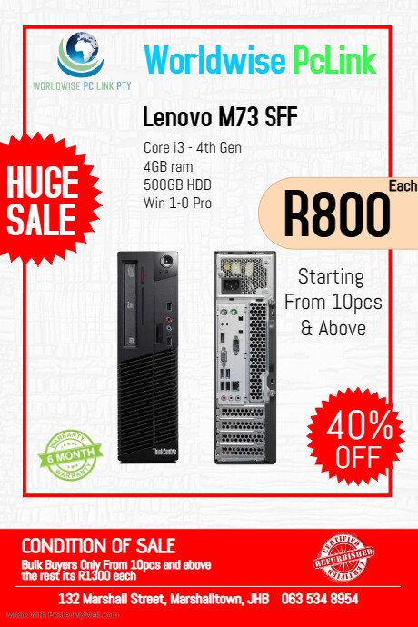 COMPUTER OR MULTIPURPOSE SALE PRODUCT SALE FLYER TEMPLATE RED ...