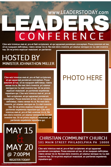 Conference | PosterMyWall