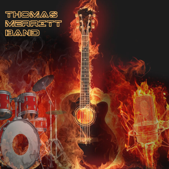 Copy of Thomas Merritt Band Banner Pmb4 (2) | PosterMyWall