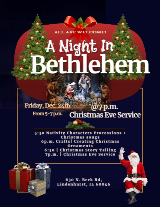 A Night In Bethlehem | PosterMyWall