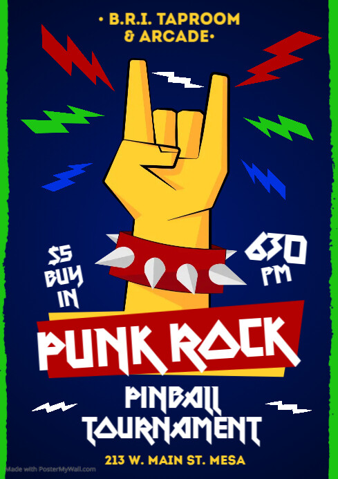 ROCK PARTY POSTER | PosterMyWall