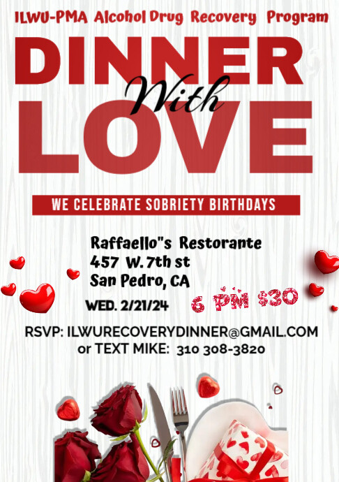 Valentine dinner invitation | PosterMyWall
