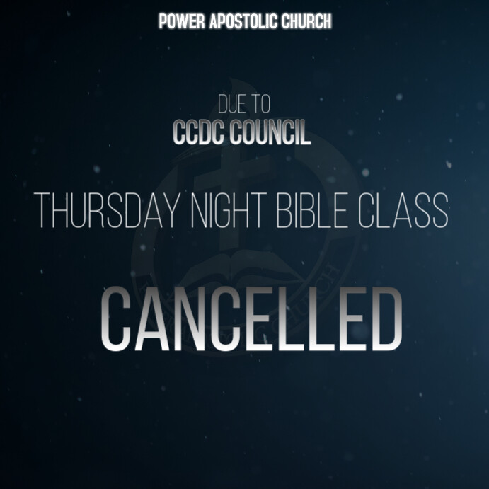 Copy of Cancelled Event Coronavirus Instagram Post | PosterMyWall