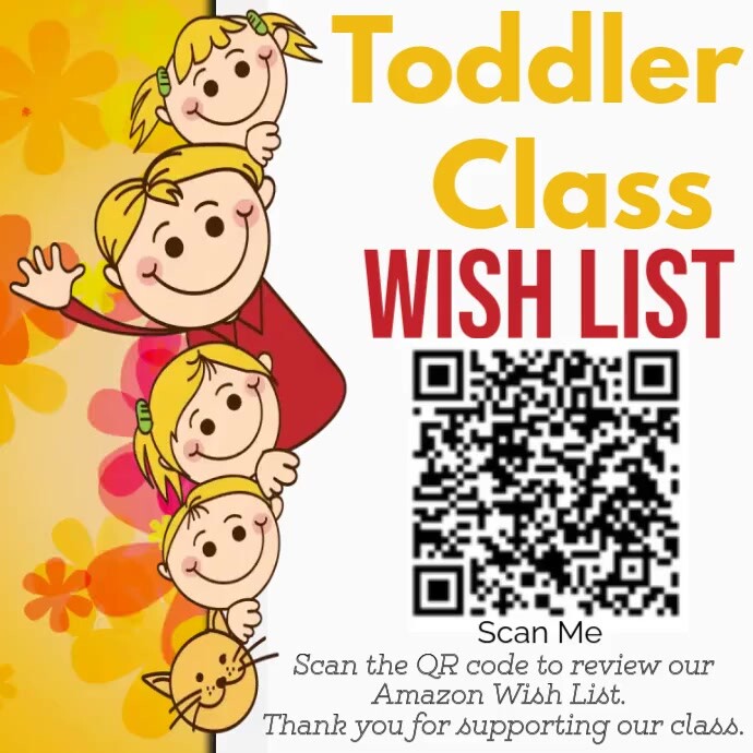 Toddler - Amazon Wish List | PosterMyWall