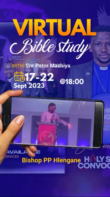 virtual bible study | PosterMyWall