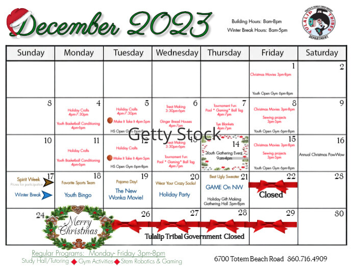 December Menu 2023 | PosterMyWall