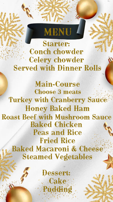 Copy of menu | PosterMyWall