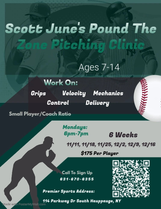Pound The Zone Pitching | PosterMyWall