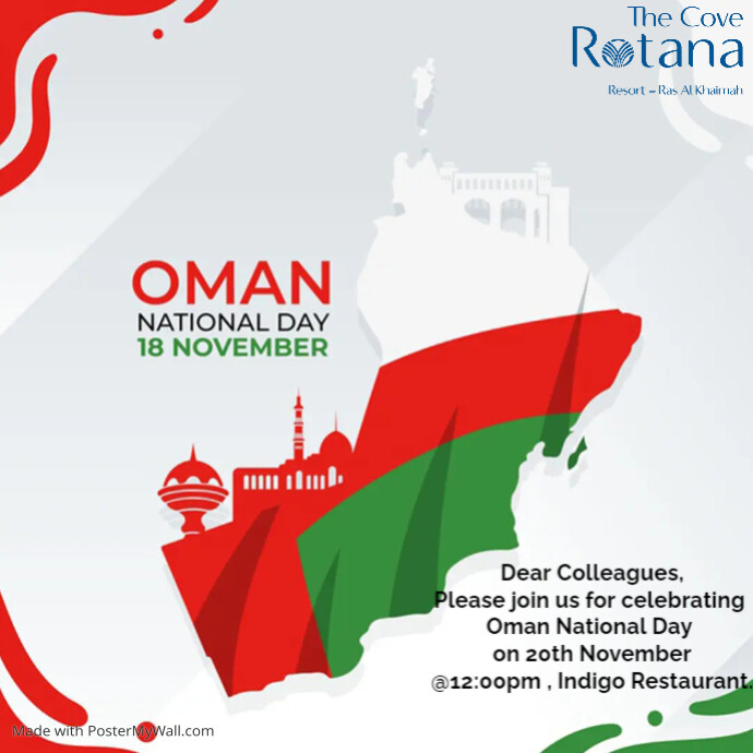 Oman national day | PosterMyWall
