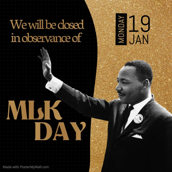 Martin Luther King Jr Day Flyer Template | PosterMyWall