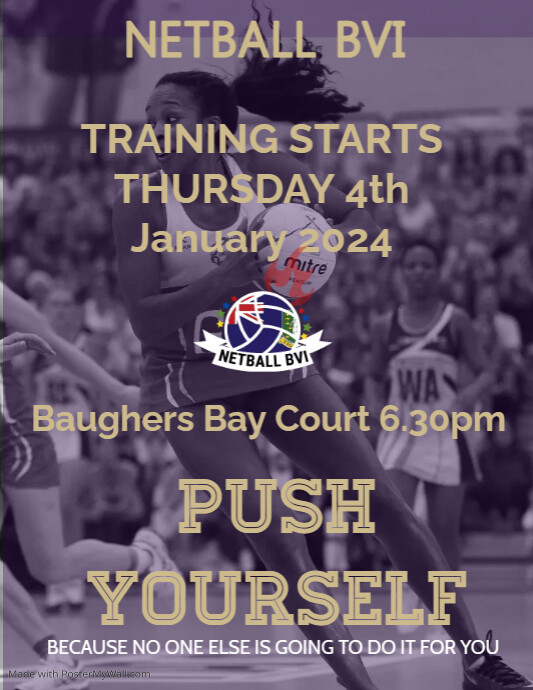 Copy of Netball Motivation Template | PosterMyWall