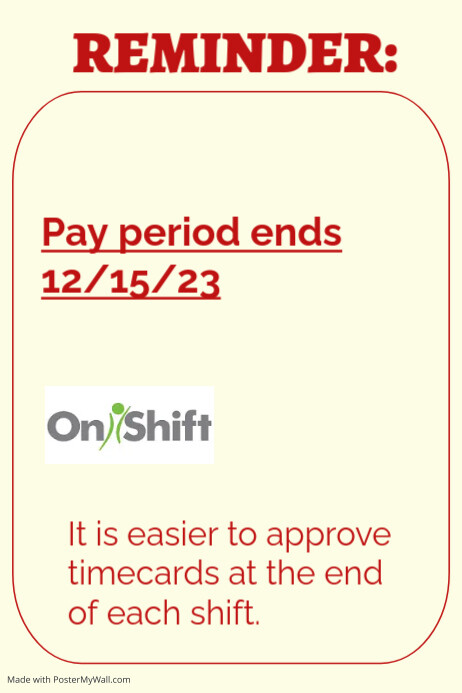 Friendly Reminder | PosterMyWall