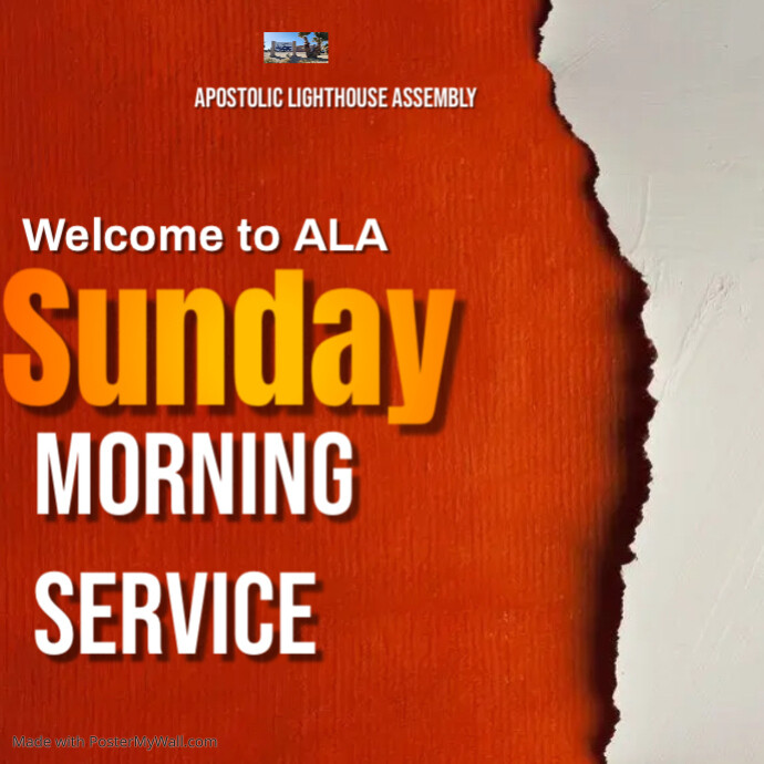 Welcome to Sunday Morning Service Jan 14th | PosterMyWall
