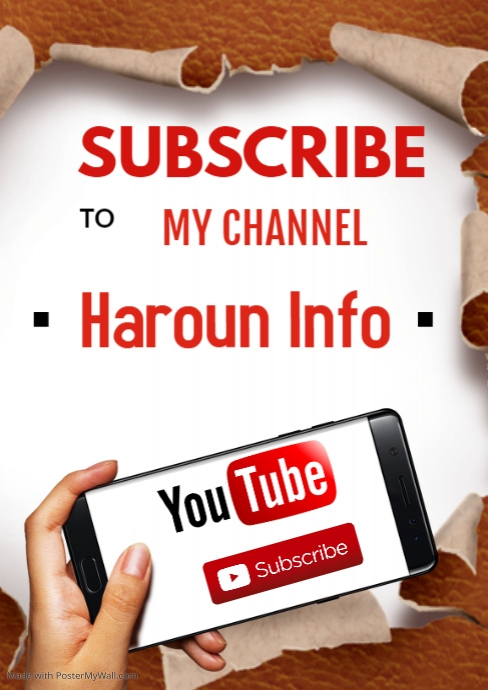 subscribe flyer | PosterMyWall