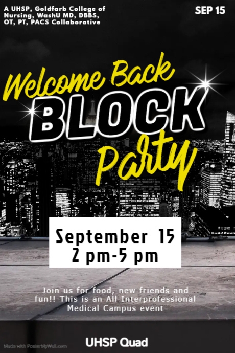 Block Party Flyer | PosterMyWall