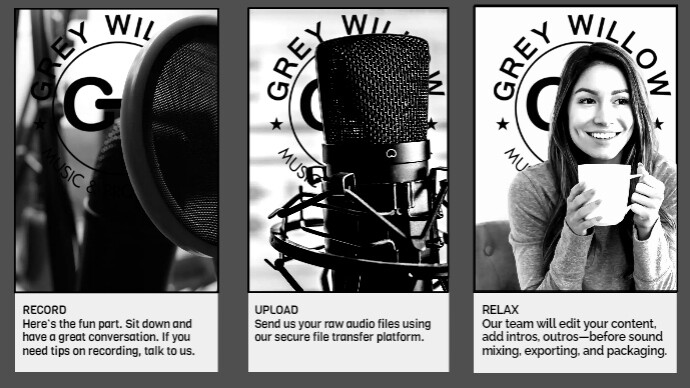 Pink Black Modern House Music | PosterMyWall