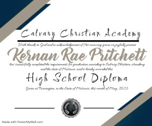 professional diploma certificate template (3) | PosterMyWall