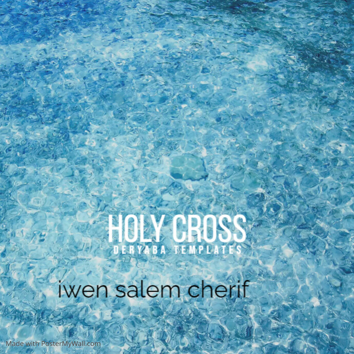 Copy of Holy Cross Video Album Cover Music | PosterMyWall