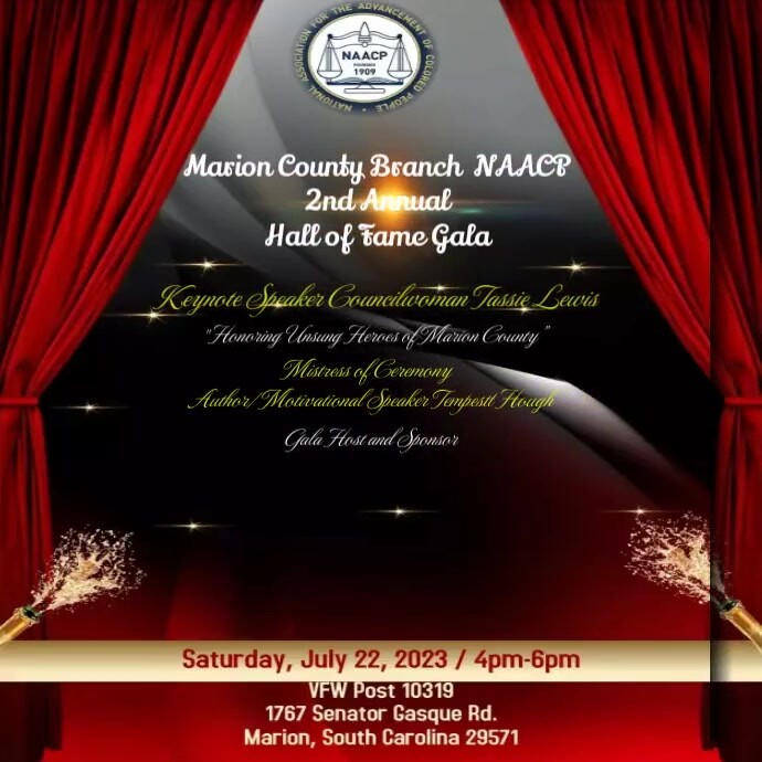 NAACP HALL OF FAME | PosterMyWall