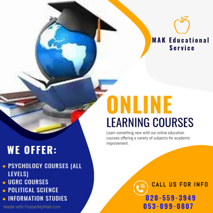 Online Course Advertisement | PosterMyWall