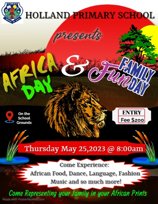 Copy of African Taste Design Template | PosterMyWall