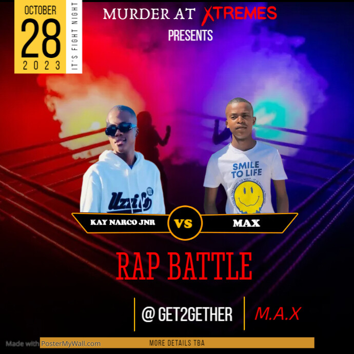 M.A.X BATTLE | PosterMyWall