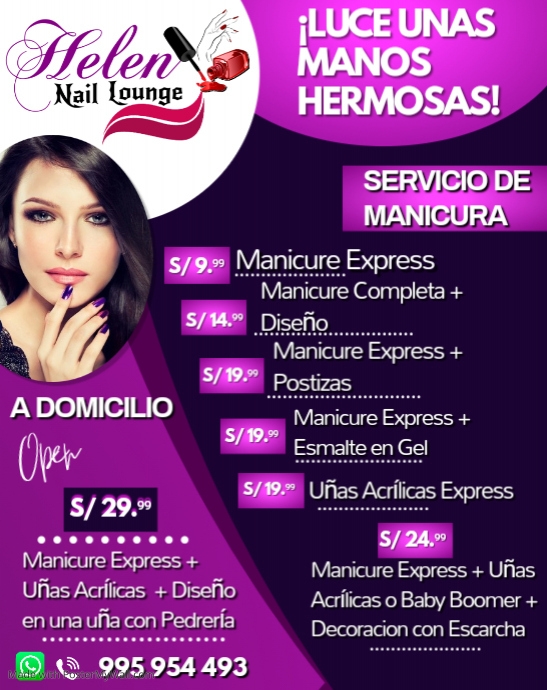 Copy of Copia de Copia de Copia de Copia de Salon prices | PosterMyWall