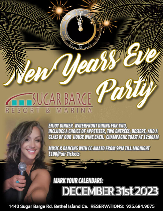 Copy of Sugar Barge Sundays with CC (1) | PosterMyWall