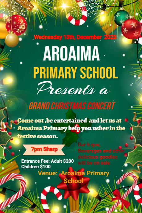 Christmas Party Pinterest Graphic | PosterMyWall